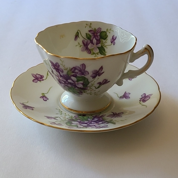 Rosetti | Dining | Rossetti Spring Violets Handpainted Purple Floral ...